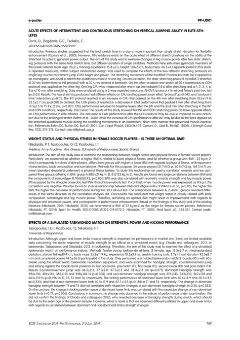 Pdf Acute Effects Of Intermittent And Continuous Stretching On Vertical Jumping Ability In