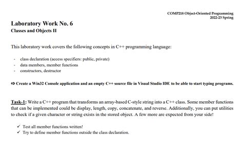 Solved Comp218 Object Oriented Programming 2022 23 Spring