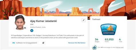 Ajay Kumar Jaladanki On Linkedin Hireme Trailblazer Salesforce Salesforce Salesforcedeveloper…