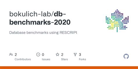 Github Bokulich Lab Db Benchmarks Database Benchmarks Using