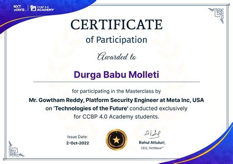 Durga Molleti On Linkedin Nxtwave Meta