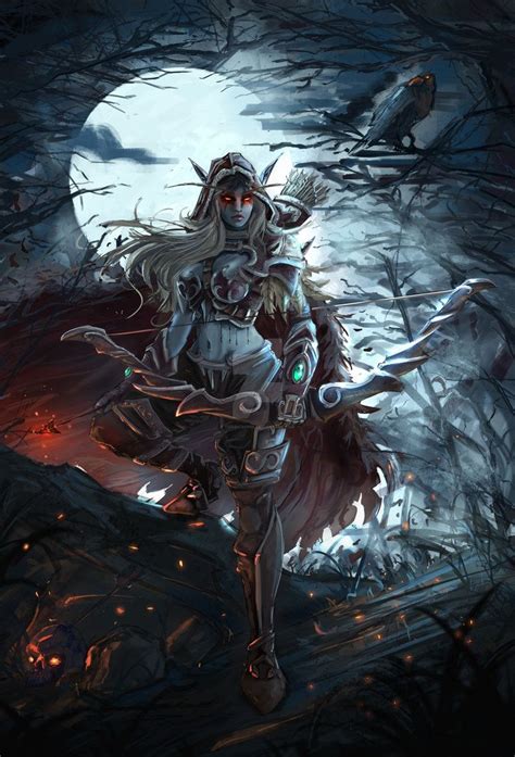 On Deviantart Warcraft Art Sylvanas