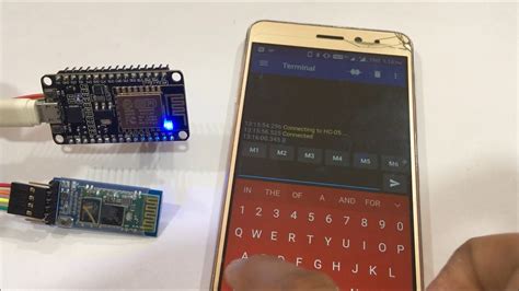 Bluetooth Module Interfacing With Esp8266 Controlling An Led Youtube