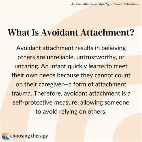 What Is Avoidant Attachment What Is Avoidant Attachment