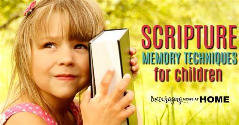 Scripture Memory Techniques Ways To Make It Happen