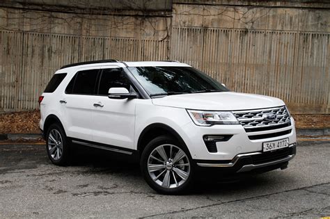 시승기 2018 포드 익스플로러 옵션이 이 정도였어 지피코리아