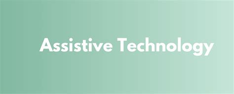 Assistive Technology Gwentrpb