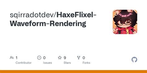 Github Sqirradotdevhaxeflixel Waveform Rendering