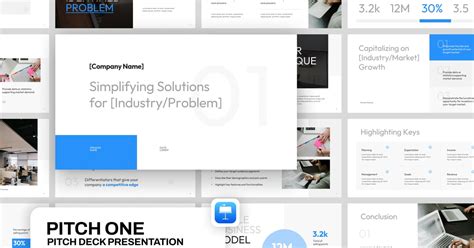 Pitch Deck Keynote Incl Pitch And Business Envato