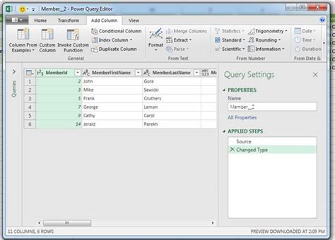 How To Use Get And Transform To Perform Queries In Excel 2019