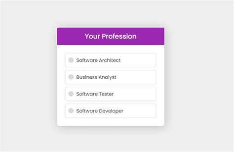 Bootstrap 5 Multiple Choice With Custom Radio Buttons Example