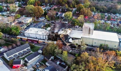 Louisville Plant Explosion Drone Footage Shows Scene Of Devastation