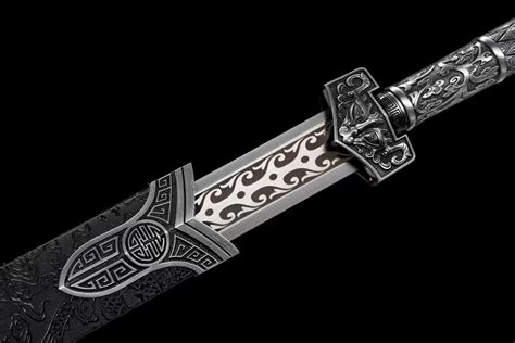 Loongsword Chinese Han Jian Sword Real Forged High Carbon Steel Blade