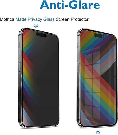 Matte Privacy Screen Protector For Iphone Pro Max Inch With