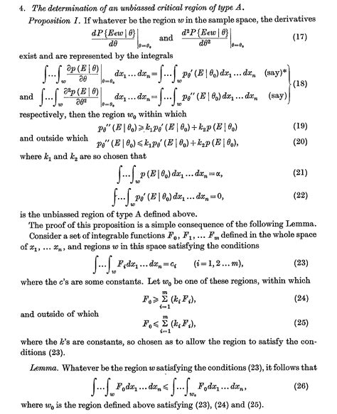 Hypothesis Testing Why Is The Neyman Pearson Lemma A Lemma And Not A Theorem Cross Validated
