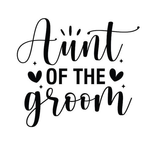 Premium Vector Aunt Svg Typography Design