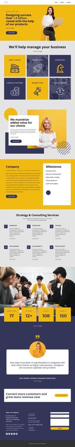 Company Core Values Web Page Design By Nicepage