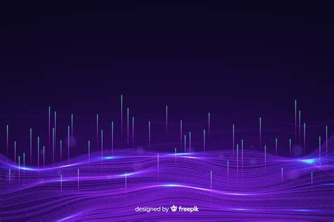 Abstract Big Data Concept Background Free Vector