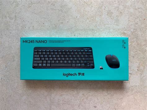 Logitech MK245 Nano Wireless Keyboard And Mouse Combo Computers Tech Parts Accessories