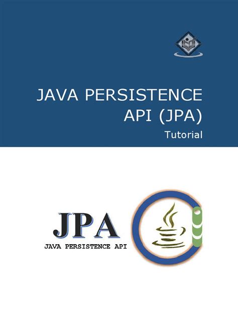 java persistence api jpa tutorial pdf object relational mapping software design