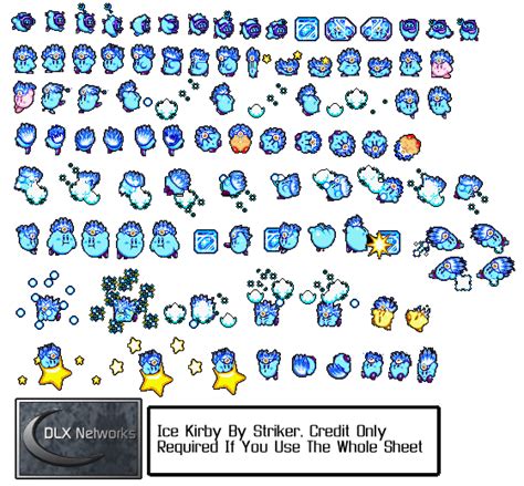 Ice Kirby Sprite