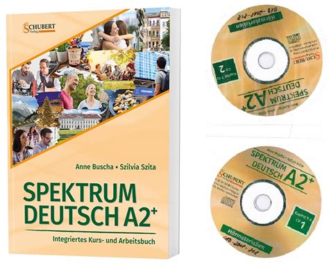 КНИГИ НА НЕМЕЦКОМ Учебник немецкого языка для уровня А2 аудио 12 глав уроков с