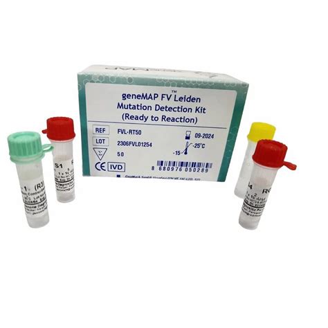 Genemap Factor V Rt50 Mutation Detection Kit At ₹ 30000box Pcr Kit