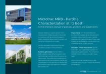 Particle Size Shape Analyzer CAMSIZER X MICROTRAC PDF Catalogs Technical Documentation