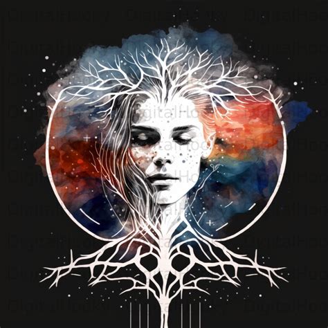 Tree Of Life Digital Download Tree Of Life Clip Art Colorful Tree Of Life Calming Presence 1