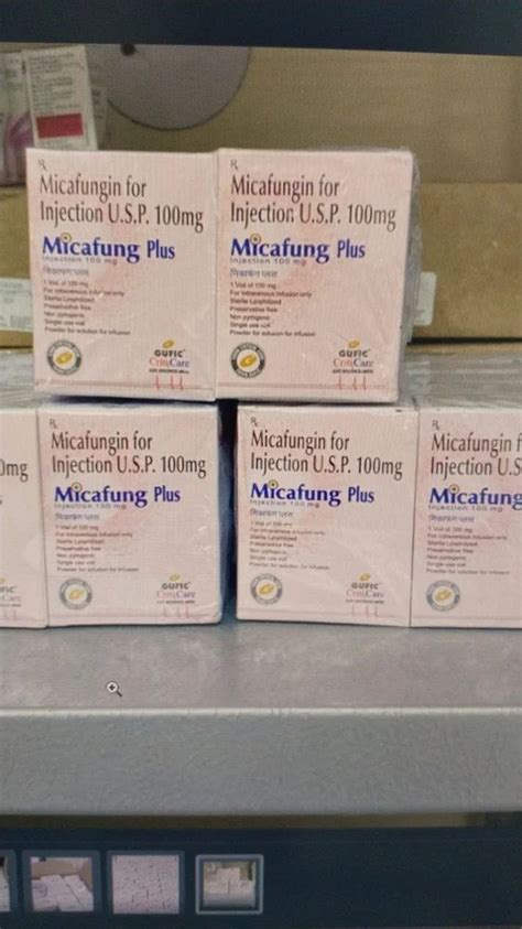Micafungin Sodium Injection At ₹ 2980vial Micafungin Injection In