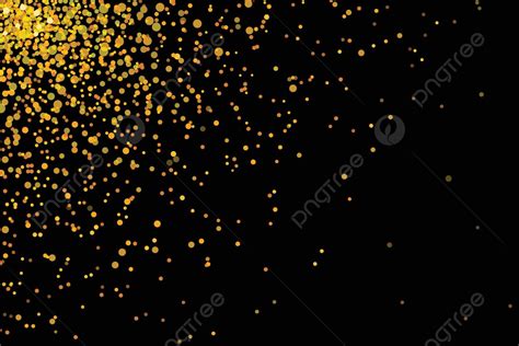 Gold Glittering Bokeh Abstract Background Background Texture Yellow