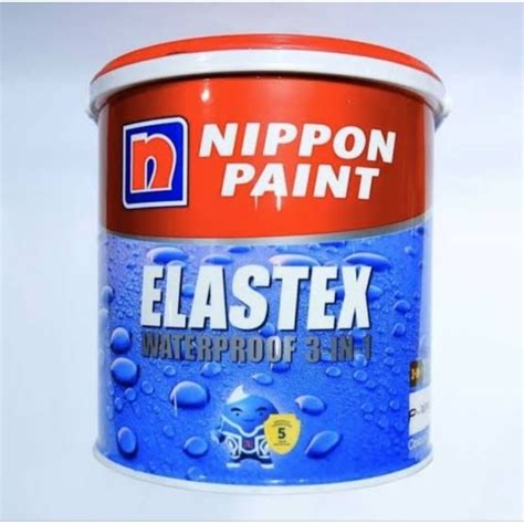 Jual Nippon Elastex Waterproof 3 In 1 Kemasan 4kg Shopee Indonesia