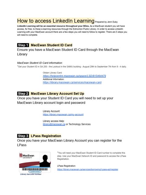 Linkedin Learning Access Guide Pdf Computer Security Security