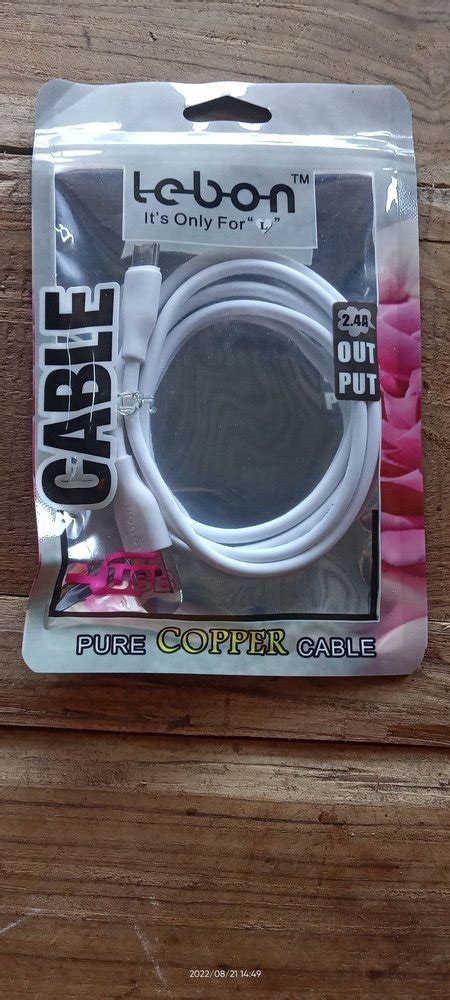 C Type Data Cable At Rs Piece Data Cables In Bhopal Id