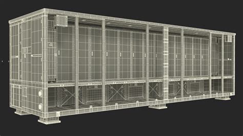 Containerized Data Center Model Turbosquid 2155785