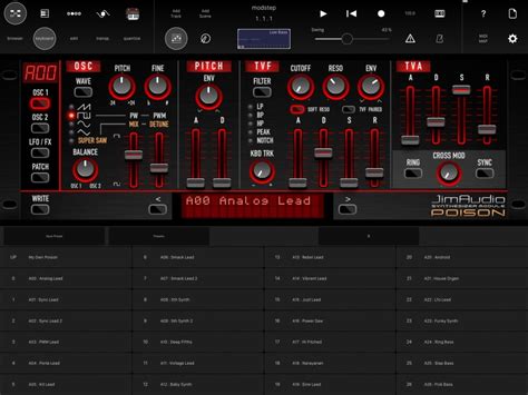 Modstep Midi Sequencer App For Ios Updated To V1 2