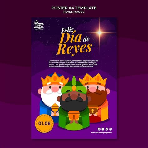 Wise Men Tradition Poster Template Free Psd