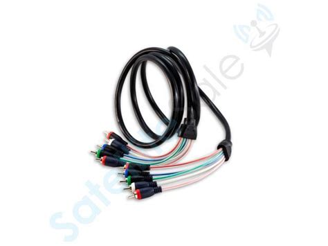 6ft Component Video Cable With Audio 5 Rca Red Green Blue Rgb For Hdtv Dvd Vcr Newegg Ca