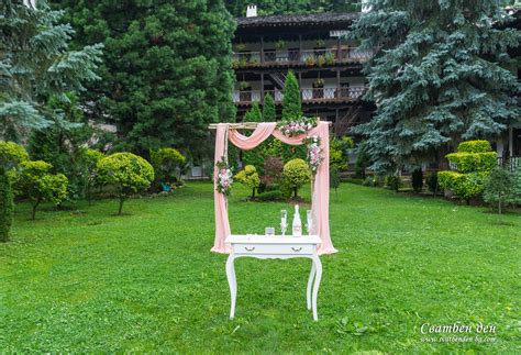 Сватбена агенция Сватбен ден Изнесен ритуал по сключване на граждански брак