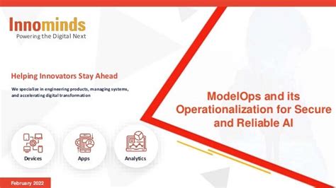 Modelops And Its Operationalization For Secure And Reliable Ai Pptx