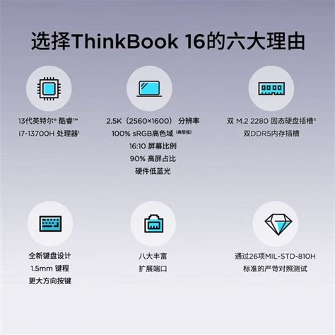 【手慢无】联想thinkpad Thinkbook 16 2023款轻薄笔记本电脑限时特惠5789元笔记本导购 中关村在线