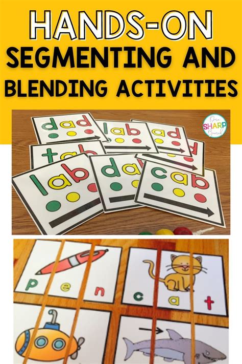 Phoneme Segmentation And Blending Made Easy Phonemic Awareness Activities Phonological