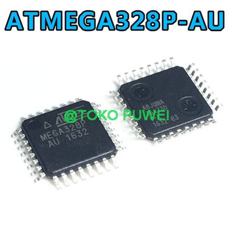 Jual Promo Atmega328 Atmega328p Atmega328p Au Avr 32k Tqfp32 Smd At73