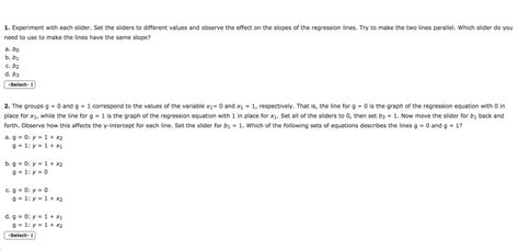 Regression Analysis Interactions Conceptual