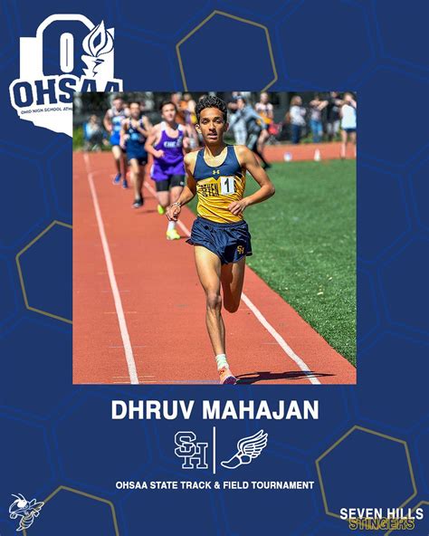 Good Luck To Dhruv Mahajan Who Seven Hills Athletics