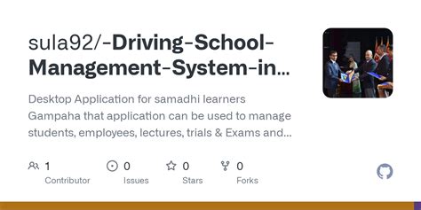 github sula92 driving school management system in mvc 2 layered architecture desktop