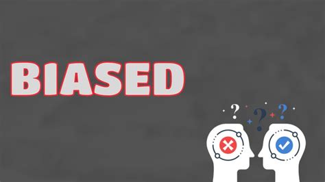 What Does Biased Means Meanings And Definitions With Example In English Youtube