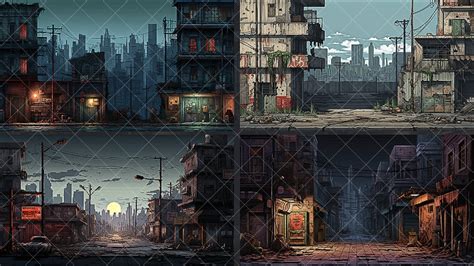 Background Pixel Ruin 1