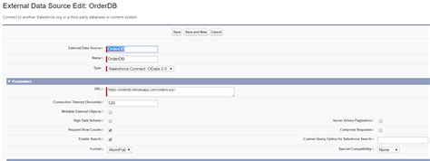Создание и настройка External Object Розробка Data Model Salesforce Community Forum
