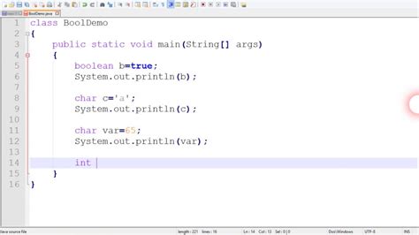 Boolean And Char Data Type In Java In Hindi Lecture11 Youtube